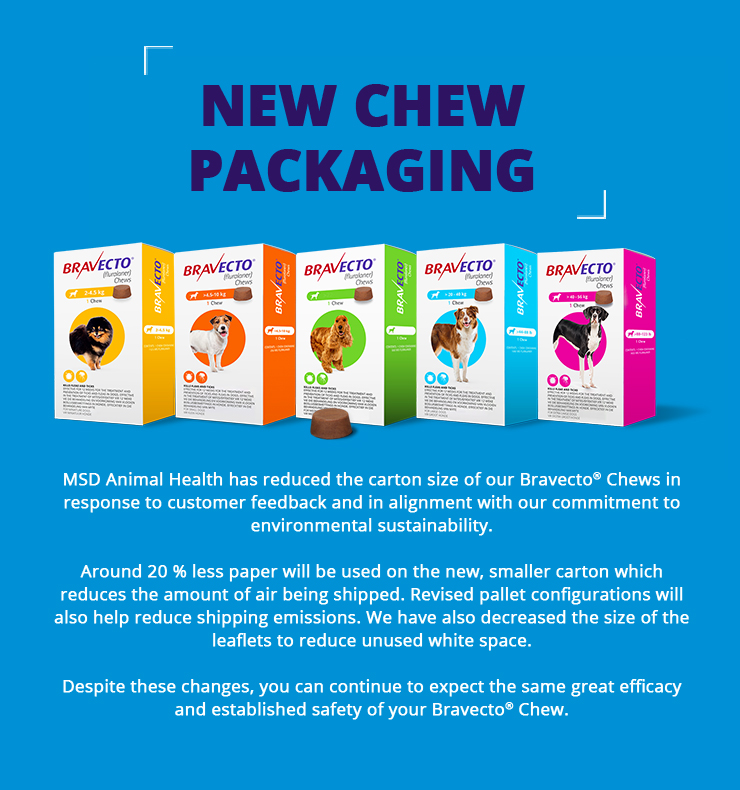 Bravecto April 2022 Newsletter – New Chew Packshot - Bravecto Blog